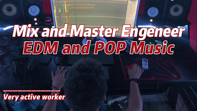Mix and master your edm song by Tybeats | Fiverr