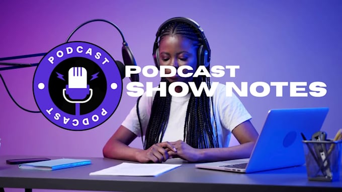 Write podcast show notes and youtube show notes in a day by ...