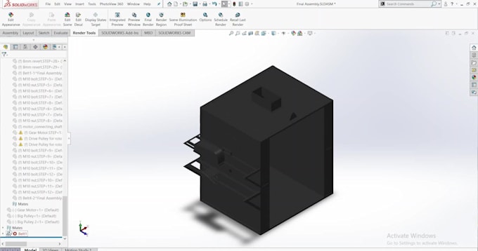 Create 3d cad models for projects and 3d printing using solidworks by Shasanka18 | Fiverr
