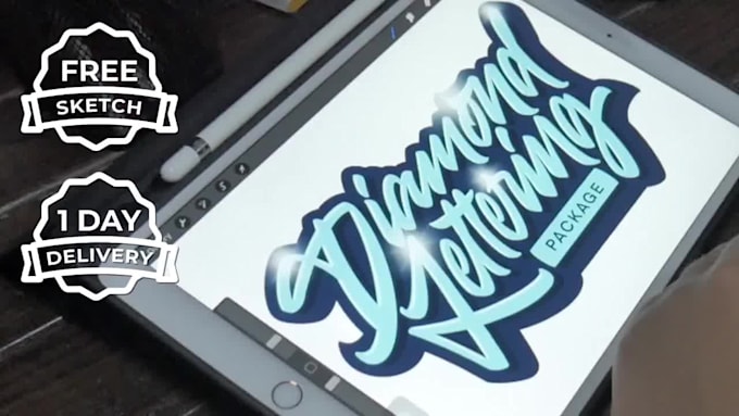Create custom excellent lettering and calligraphy design by Attrinz ...