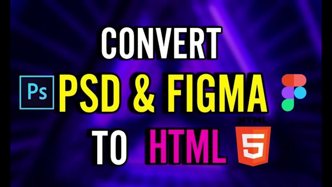Convert psd to html and figma to html css landing pages by Waqar_dev69 | Fiverr