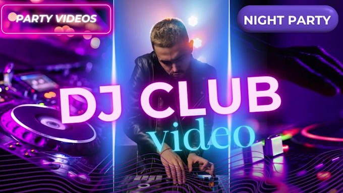 Do event promo video, dj night club, rap trap, dance pool party, party ...