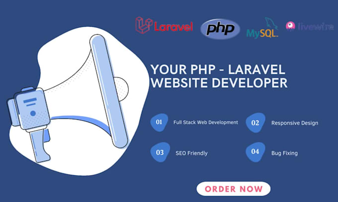 Develop And Fix Your Php Laravel Website By Husnianameen Fiverr
