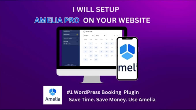 Setup amelia pro on your website, create amelia pro website by Siyam7010 | Fiverr
