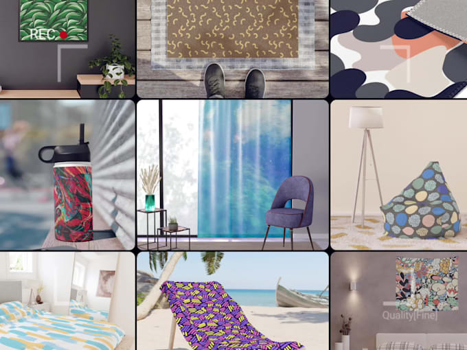 Send 18,000 patterns designs for pod, sublimation ,aop printing within ...