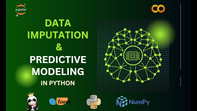 Clean, impute, build predictive models for your data in jupyter or colab by R_anand_008 | Fiverr