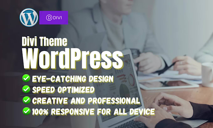 Create a responsive wordpress website with divi theme by Raahuu | Fiverr