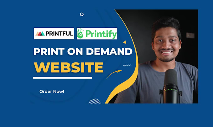 Create print on demand website with printful or printify by One_web | Fiverr