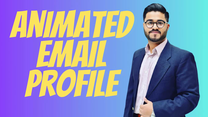 Generate animated email profile picture gif by Cyber_aware | Fiverr