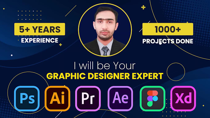 Be your professional and expert in all graphic designer by Jameel3009 ...