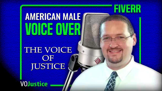 Be your professional american english male voice over actor by ...