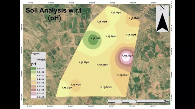 Gis analysis, mapping natural resources using remote sensing by Rashidgeologist | Fiverr