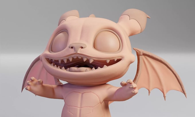 Create any character model for 3d printing by D_andrey_b | Fiverr