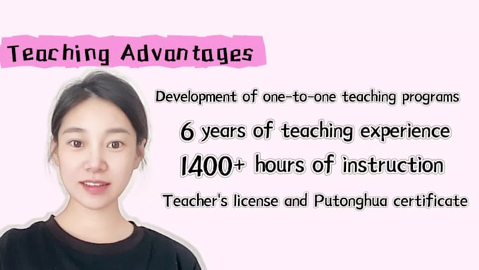 Be your chinese teacher by Shirely_cui | Fiverr