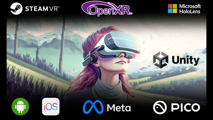 Create immersive vr applications and games unity 3d game engine by Prithiv754 | Fiverr