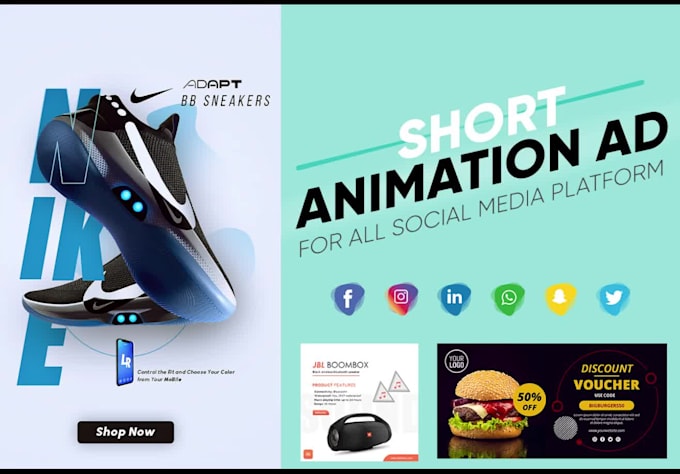 Cerate short animation ad, gif animation or story ad by Govindsuthar846 ...