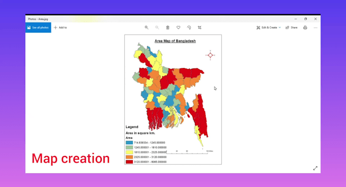 Create gis maps using excel data by Walid_hossen | Fiverr
