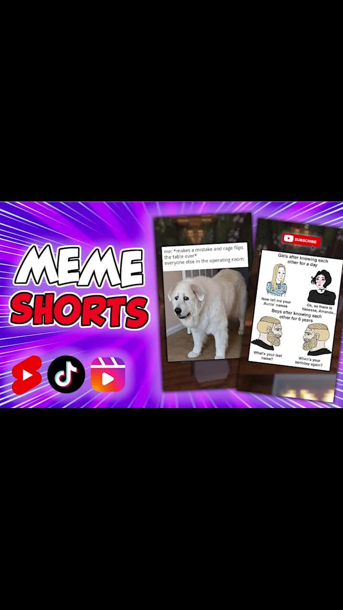 Make short meme videos for your social media by Choroszczstudio | Fiverr