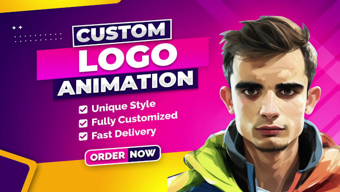 Create a unique custom logo animation by Stass_motion | Fiverr