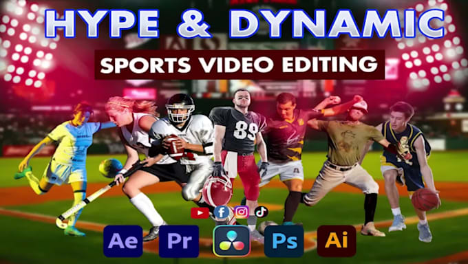 Edit sports video hype and dynamic way for any social media by Motionism360 | Fiverr
