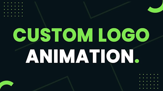 Create a custom logo animation by Pixivisuals | Fiverr
