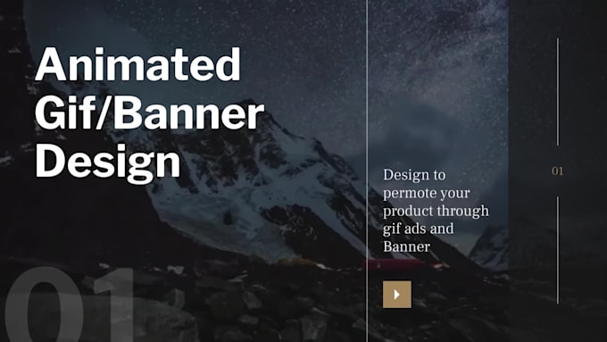 Animated gif banners, display ads, and web banner design by Hamza1318 ...