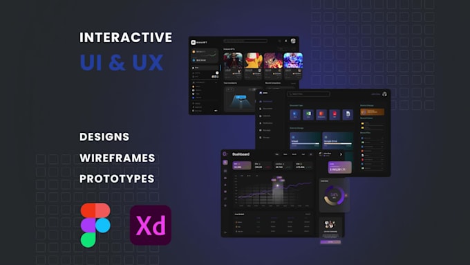 Design ux research, wireframes, prototyping, landing page etc by ...