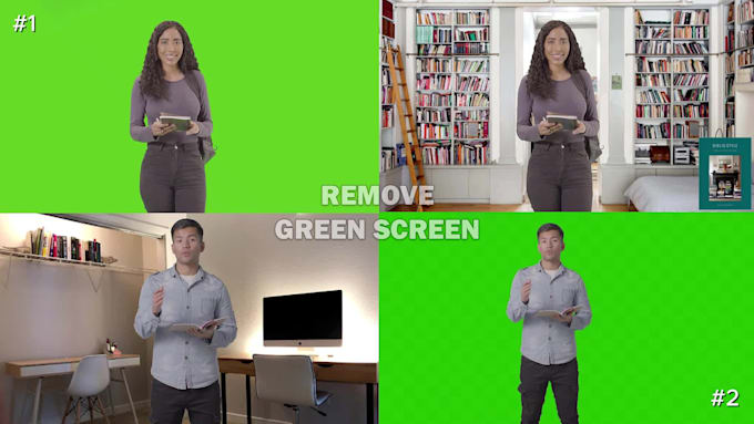 Replace or remove green screen from any video within 24 hours by ...