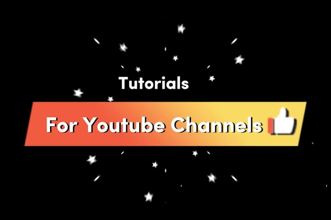 Create engaging video tutorials for your youtube channel by Naim_zeg ...