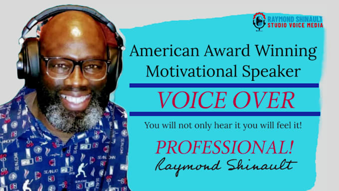 Record a professional inspirational motivational voice over by ...