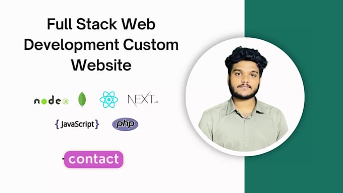 Build rebuild full stack website custom website development react, node, next js by Imtiazenv ...