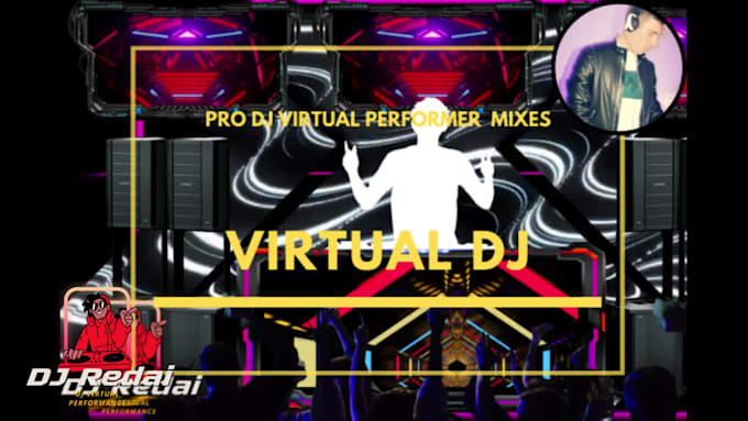 Do a virtual dj live streaming for you by Robertredai88 | Fiverr
