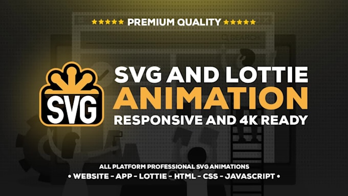 Do Svg Html Css Lottie Javascript Animation Web Or App By Sawacrow