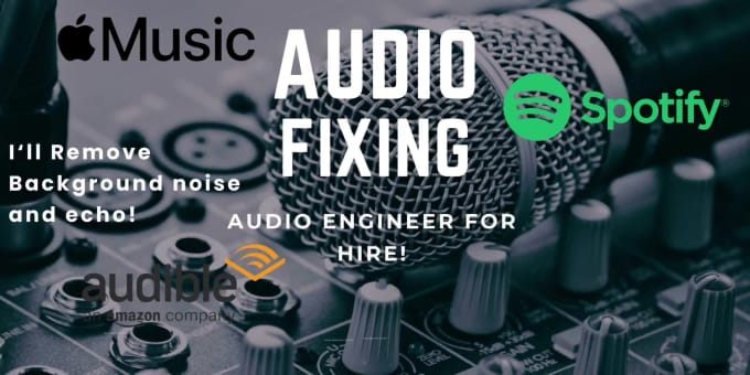 Clean up your audio, remove background noises and echo by Lennart_o ... Clean up your audio, remove background noises and echo by Lennart_o ...