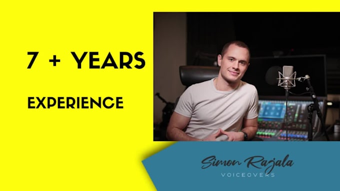 Record a world class swedish or english voice over by Simonrajala | Fiverr