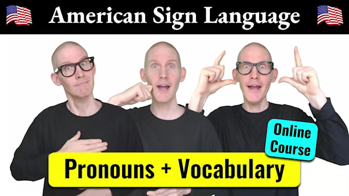 Give access to my sign language course pronouns and vocab by Ablelingo ...