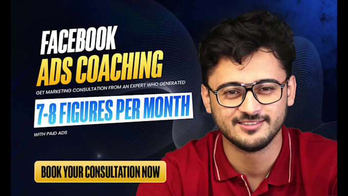 Be your 1on1 facebookads coach or marketing consultant by ...