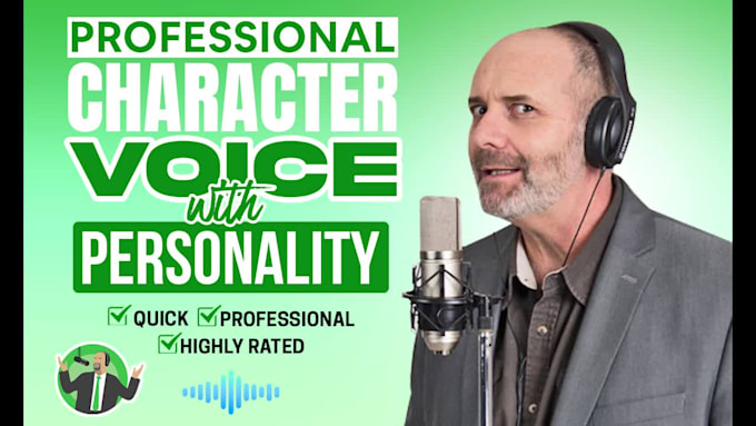 Record a tiktok or video game character voice over by Troywhudson | Fiverr