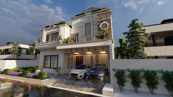 Do model and render 3d architectural models and project by Ar_ranaluqman | Fiverr