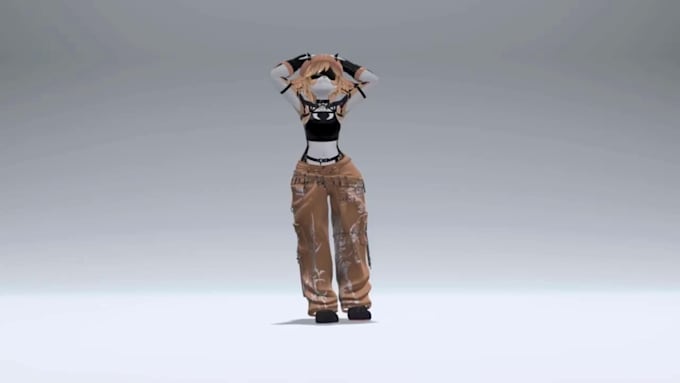 Optimize edit toggles rigging 3d vrchat avatar vrc avatar vtuber furry ...