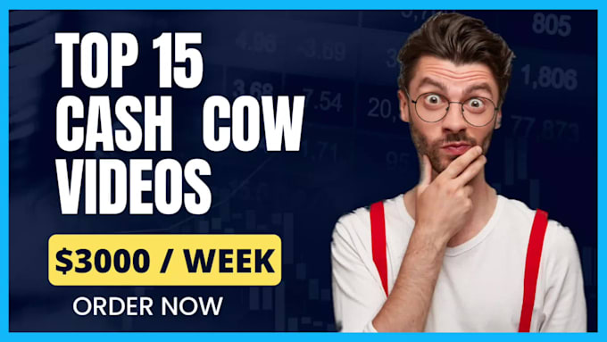 Top 15 cash cow youtube videos, voiceover, 4k editing, seo by ...