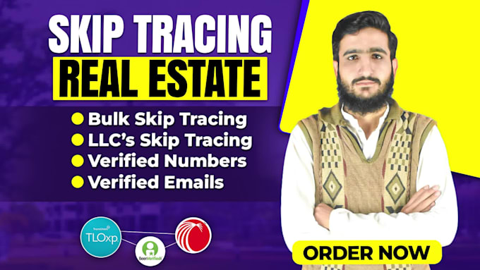 Do bulk skip tracing for real estate and llc skip tracing by ...
