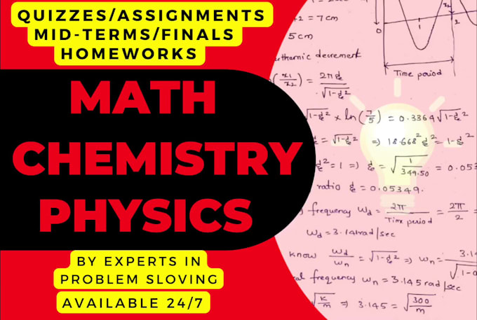 Assist you in math, physics, chemistry tasks and problems by Assistzen ...