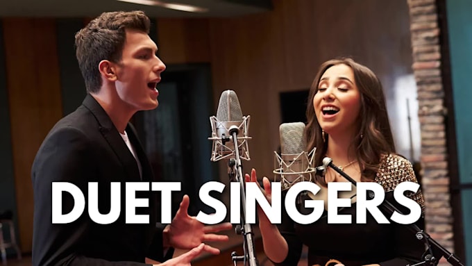 Deliver first class male and female duet pop vocals by Danielmarinmsc ...