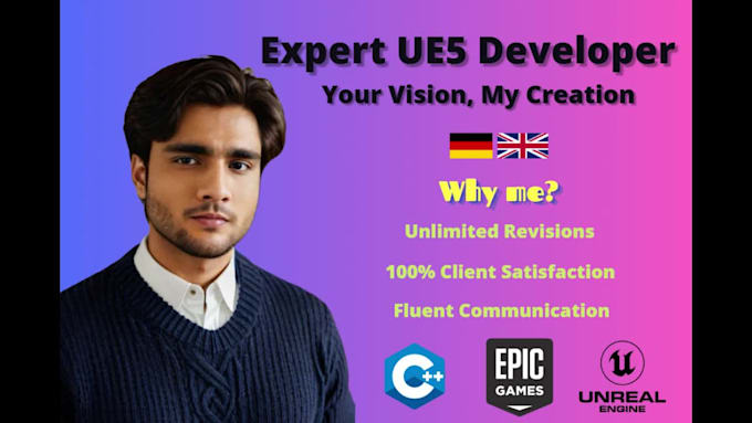 Do unreal engine game development for pc by Dnzstudio | Fiverr