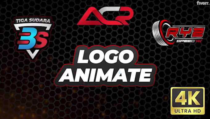 Create costume amazing intro animation racing and car logo by Mca ...