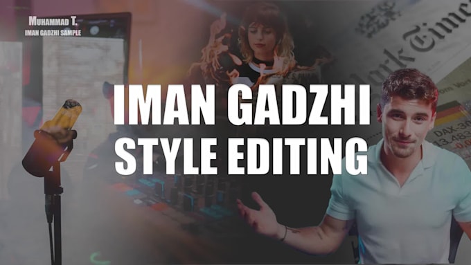 Do iman gadzhi, magnates media style video editing by Mtayyabrahim | Fiverr