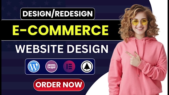 Build wp ecommerce online store with woocommerce woodmart, xstore, elementor pro by Devloper ...