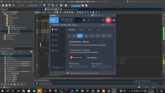 Develop java desktop applications and programs, uml to project by ...