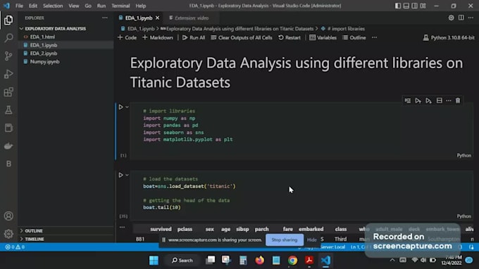 Do Exploratory Data Analysis In Python Pandas And Numpy By